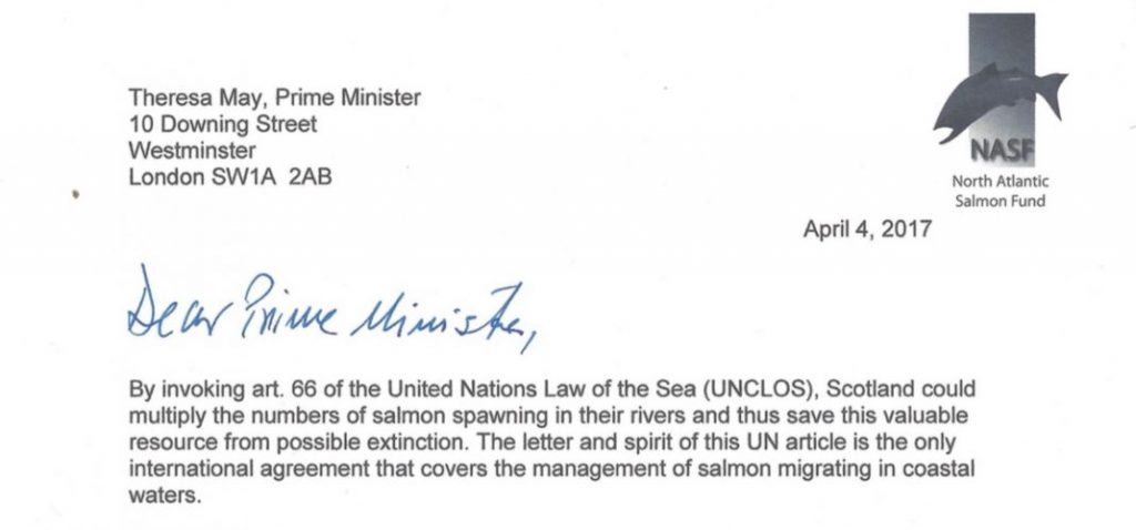 NASF Urges Prime Minister to Act on Atlantic Salmon - Fish & Fly